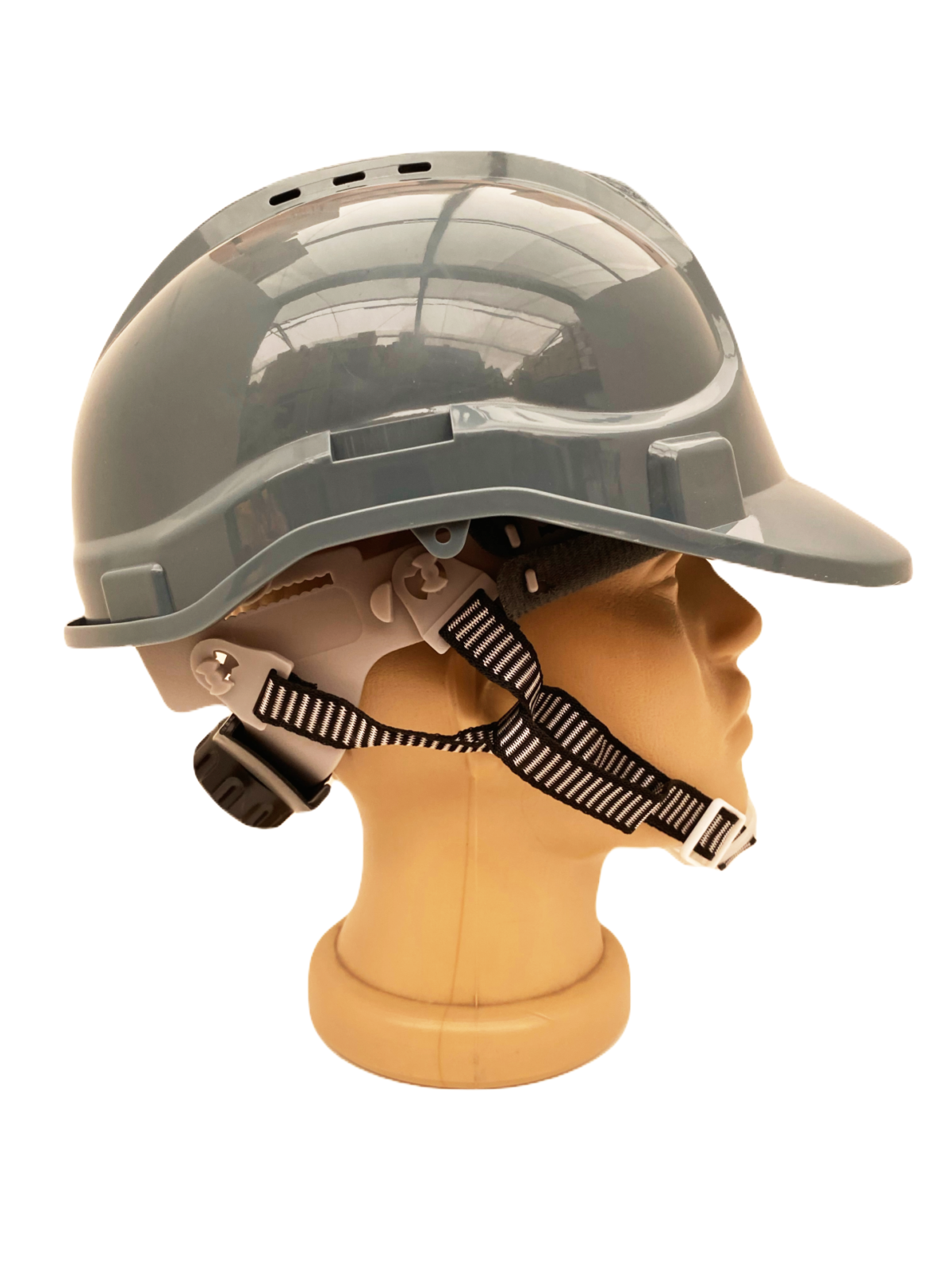 PP-K Kask 4 punktowy szary NOWOŚĆ - BHP Centrum Dystrybucji